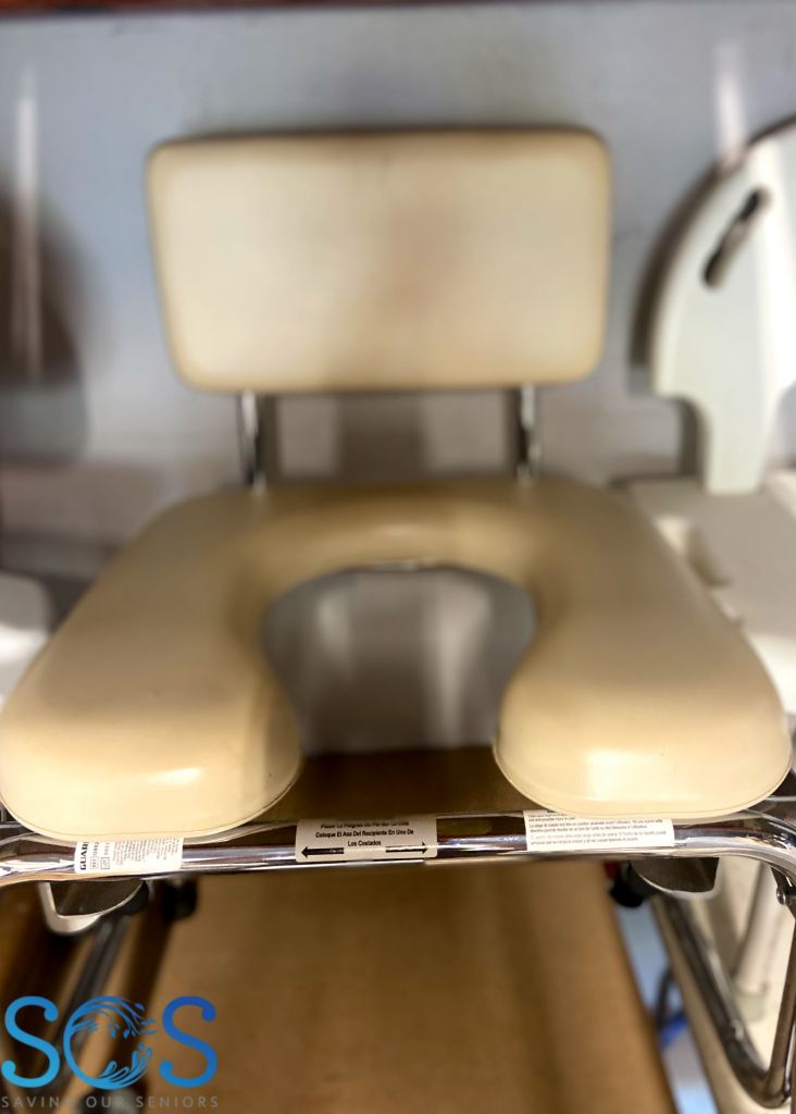 Buy Discounted gently used Guardian 3n1 Commode Padded Seat with Drop ...