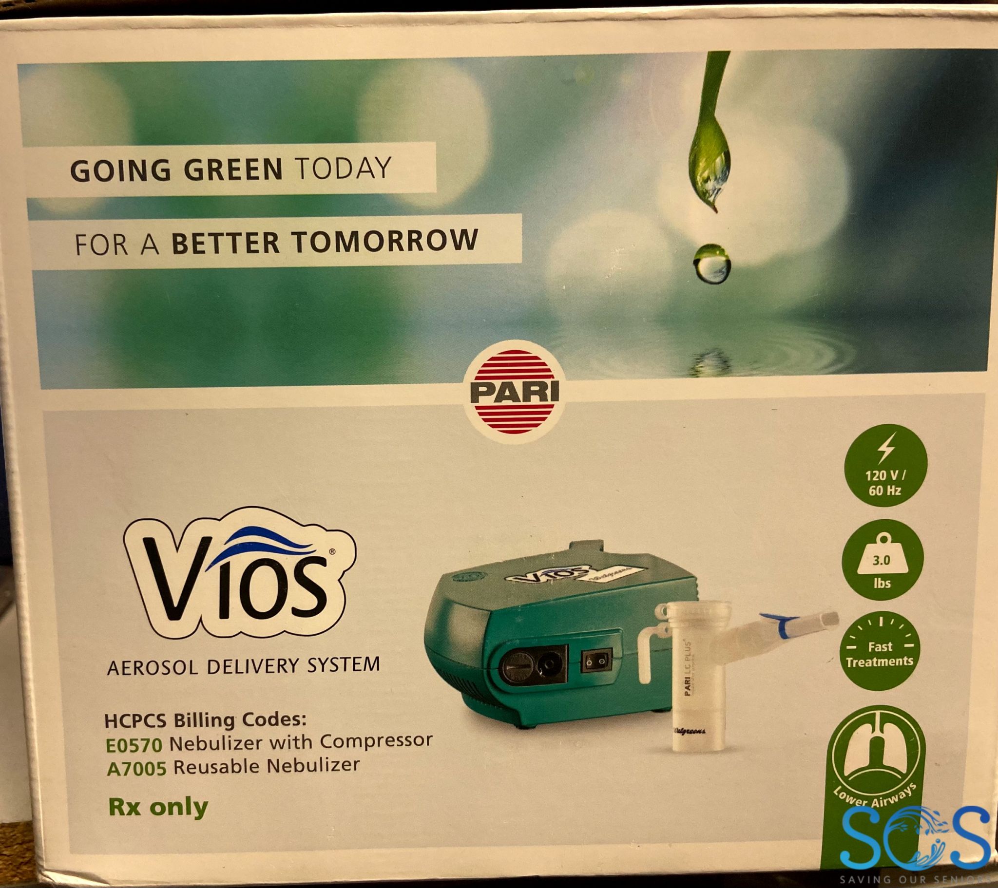 Buy Discounted gently used Vios Model Number 310b0003 Nebulizer in ...